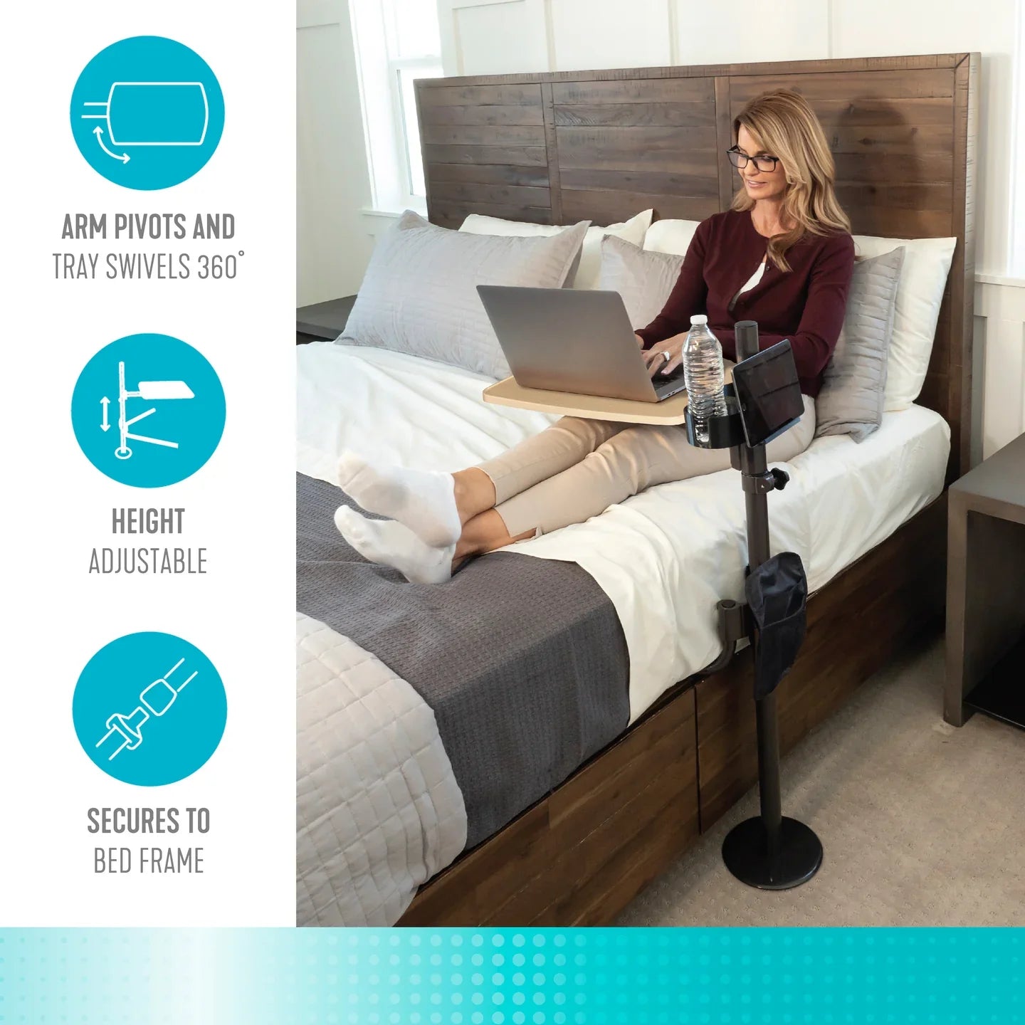 EZ Swivel Overbed Table Item # 6000 – MyWellCare