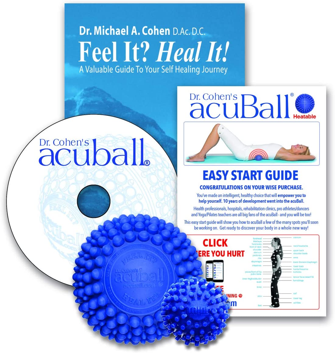 Acuball - Dr. Cohen's Heatable Acuball Kit $59.00 Kit Price – MyWellCare