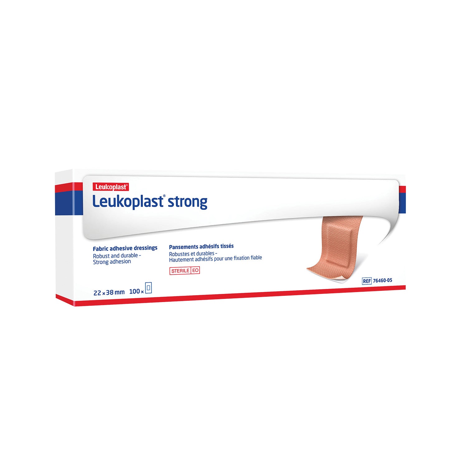 Leukoplast Strong 2.2cm X 3.8cm [Pack of 100] – MyWellCare