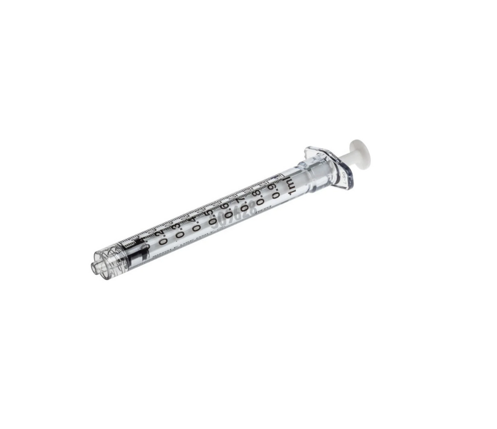 BD 309628 Syringes only Disposable Sterile 1 mL 100 box-Luer Lock ...